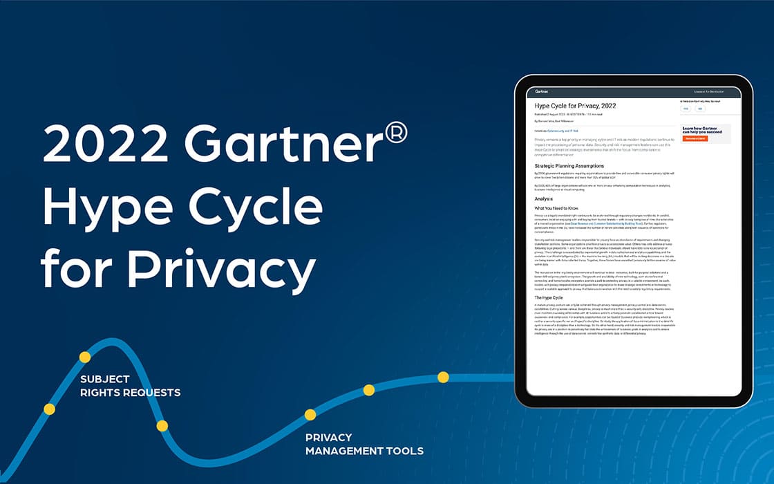 Gartner Build for Privacy Report | DataGrail