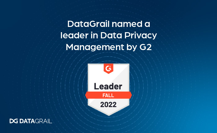 DataGrail named a leader in Data Privacy Management by G2 Fall 2022 ...