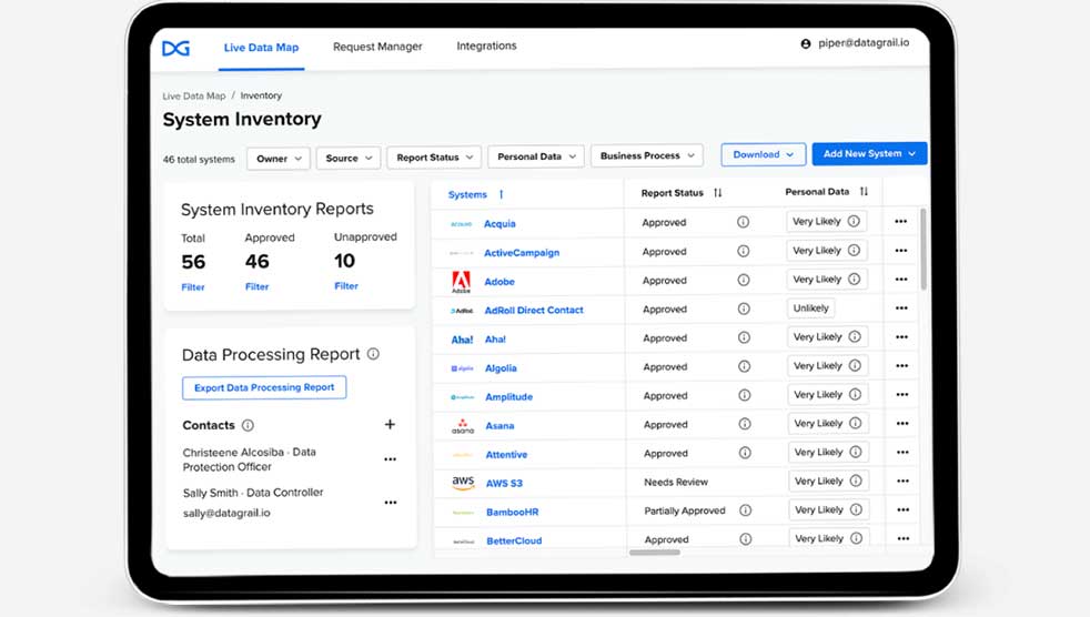 Data Discovery Solution, Platform & Tools | DataGrail Data Discovery Solution, Platform & Tools | DataGrail