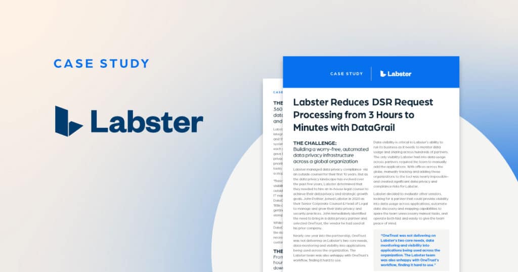 DataGrail vs. OneTrust | DataGrail