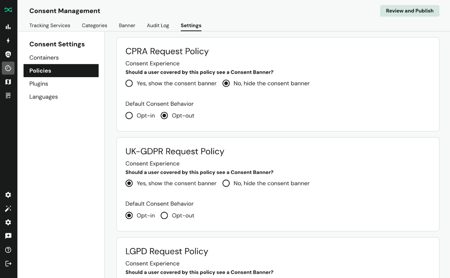 Introducing DataGrail's Consent Management solution