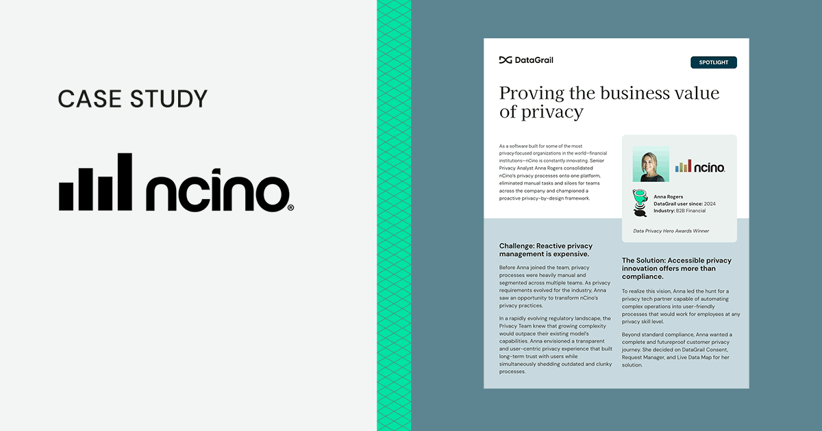 nCino Customer Case Study | DataGrail